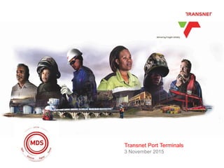 Transnet Port Terminals | PDF