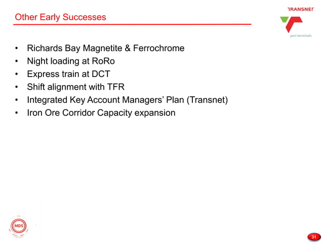 Transnet Port Terminals | PDF | Cruises | Travel Type