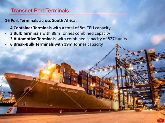 Transnet Port Terminals | PDF | Cruises | Travel Type
