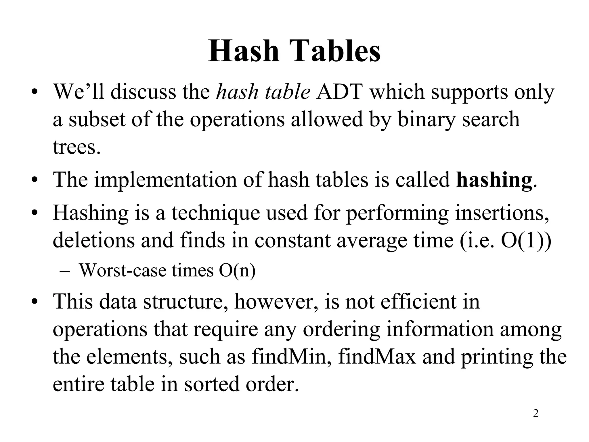 11hashtable 1ppt Data Structure Algorithm Ppt 1950