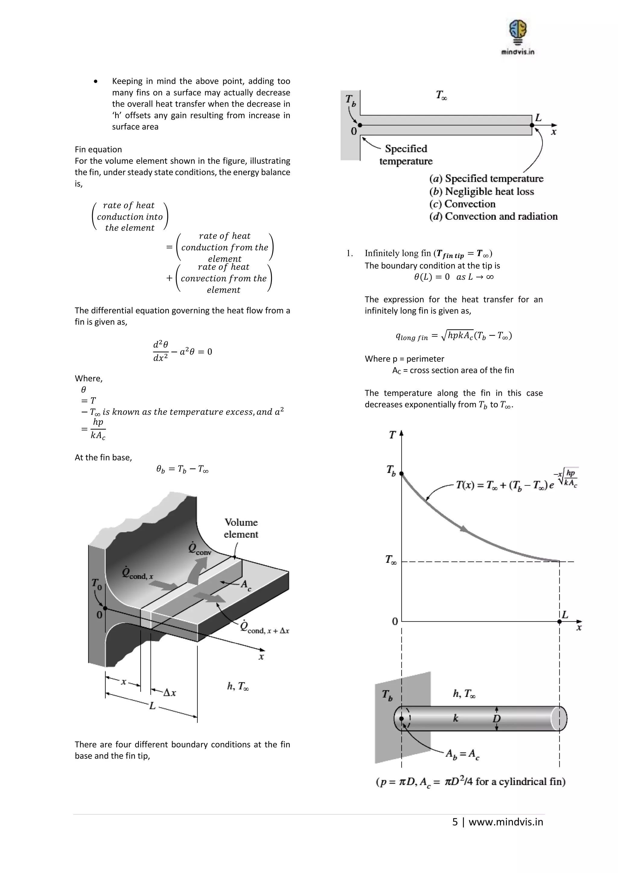 GATE Mechanical Engineering notes on Heat Transfer | PDF