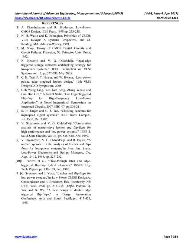 high performance sense amplifier based flip flop design using gdi technique | PDF