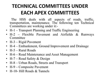 Indian Road Congress (IRC) & National Rural Road Development Agency ...