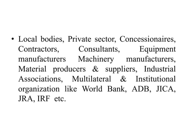 Indian Road Congress (IRC) & National Rural Road Development Agency ...