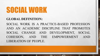 THE DISCIPLINE OF SOCIAL WORK | PPTX