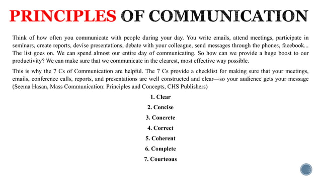 THE DISCIPLINE OF COMMUNICATION | PPTX