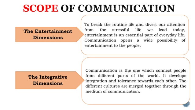THE DISCIPLINE OF COMMUNICATION | PPTX