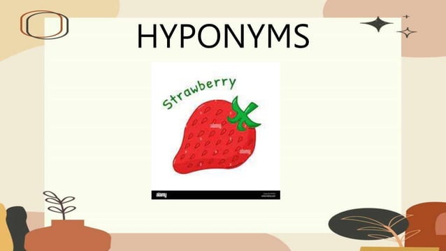 EXAMPLES OF HYPONYMS FRUIT PICTURES WITH NAME.pptx
