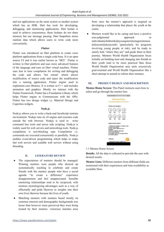 “Mentors View” Application | PDF | Programming Languages | Computing