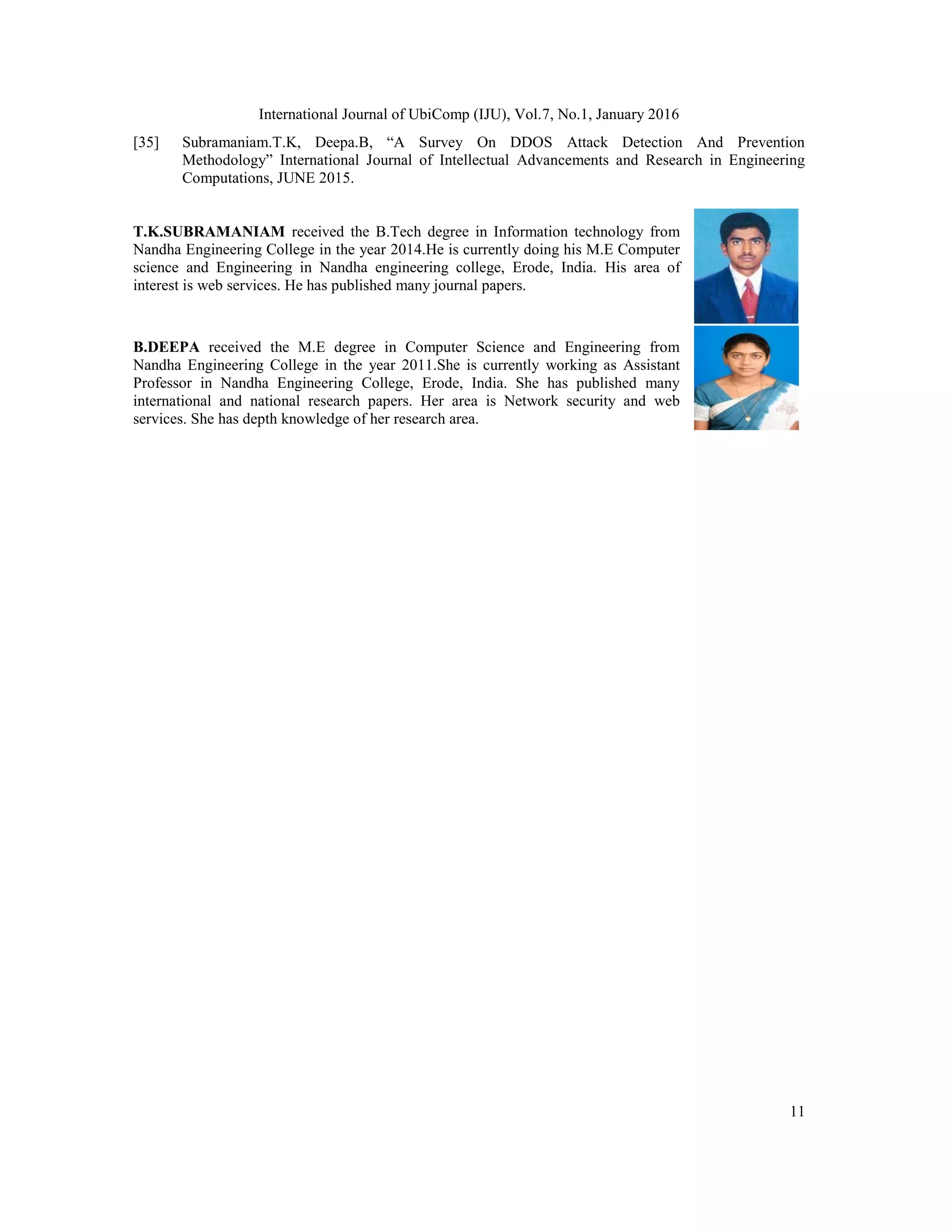 SECURITY ATTACK ISSUES AND MITIGATION TECHNIQUES IN CLOUD COMPUTING ENVIRONMENTS | PDF