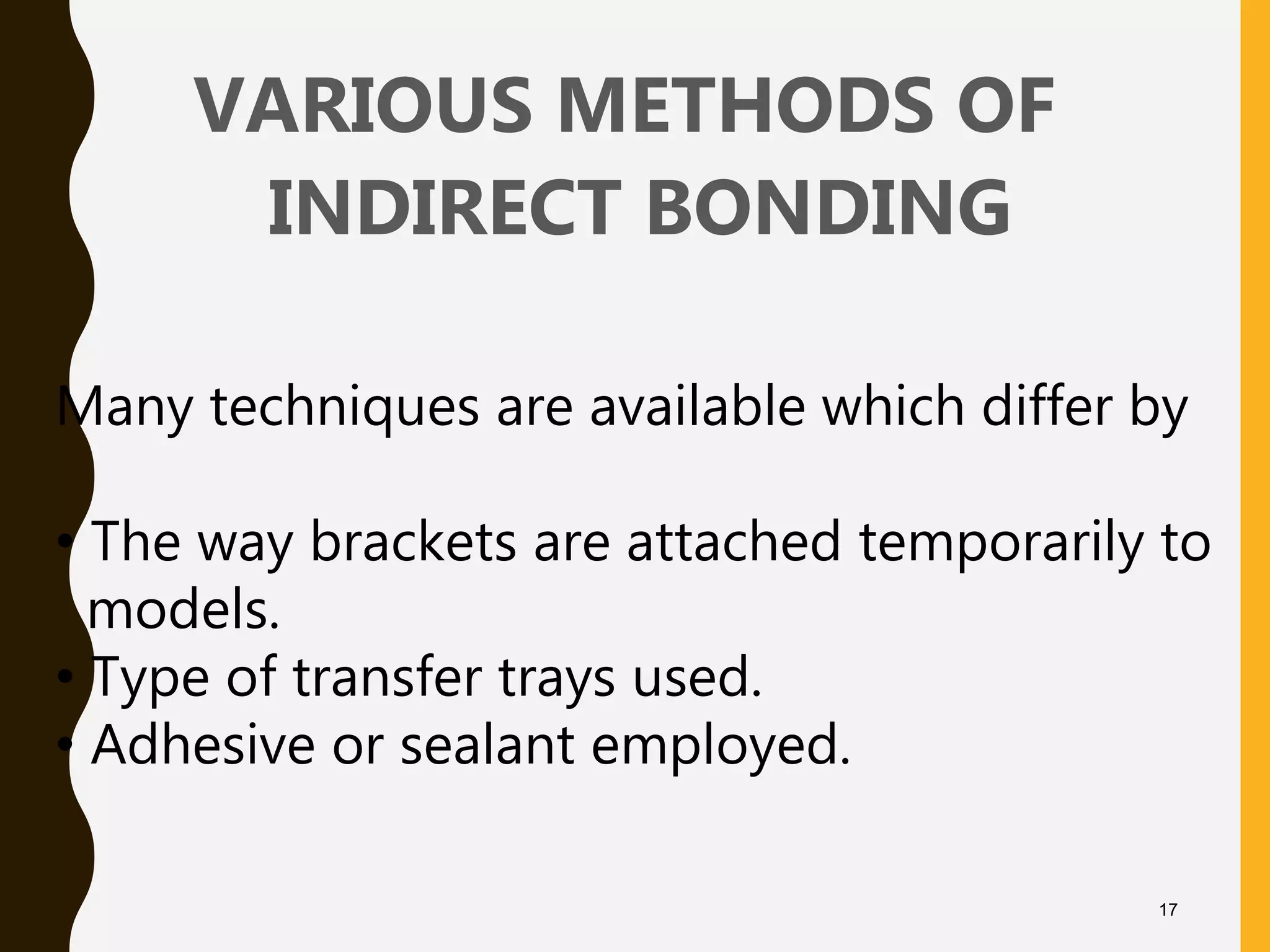 indirect bonding | PPTX
