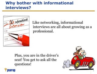11 informational interviews | PPTX