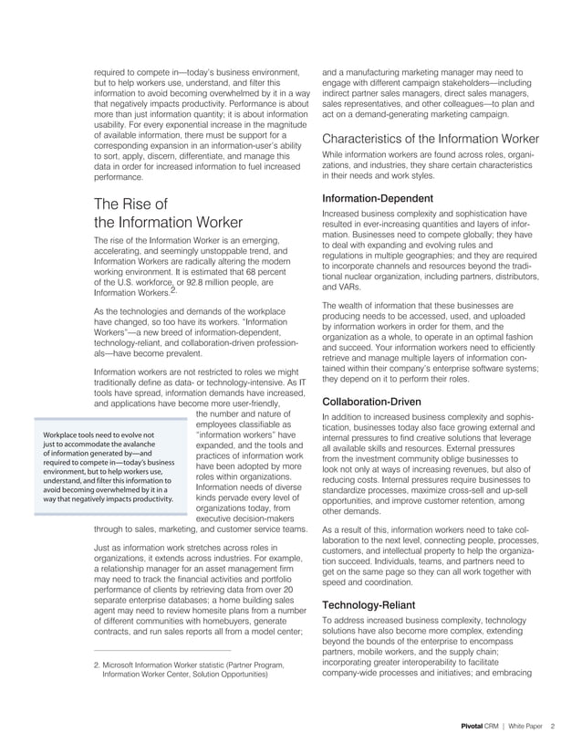 Information worker | PDF