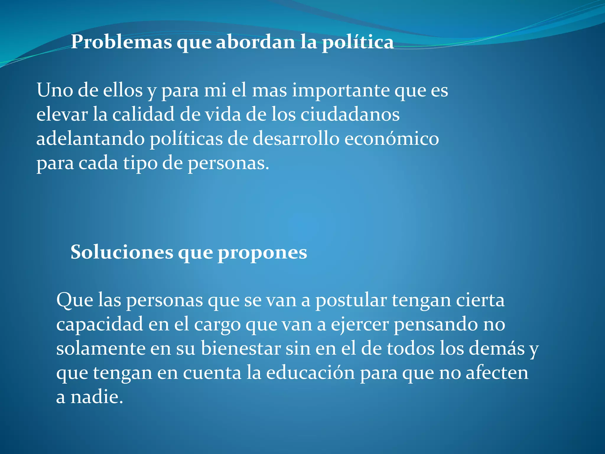 Ciencias Politicas Y Economicas Ppt