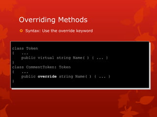 Module 11 : Inheritance | PPT