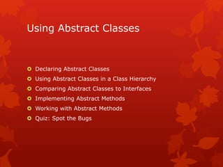 Module 11 : Inheritance | PPT