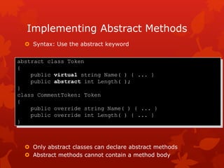 Module 11 : Inheritance | PPT