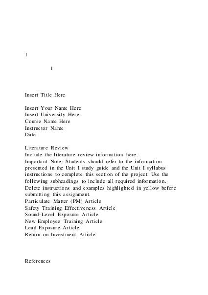 11Insert Title HereInsert Your Name HereI | PDF