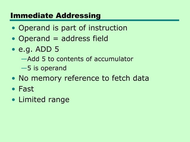 11 instruction sets addressing modes | PPT