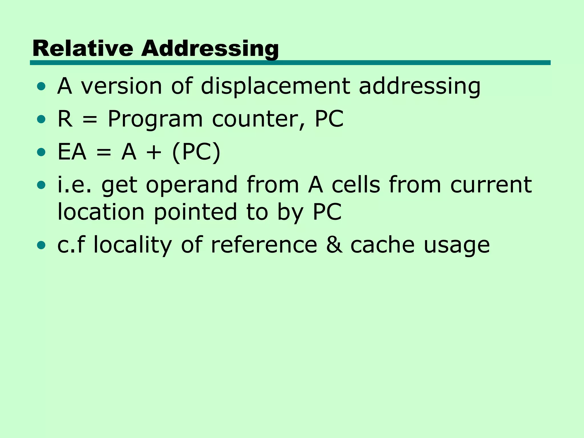 11 Instruction Sets Addressing Modes Ppt 2844