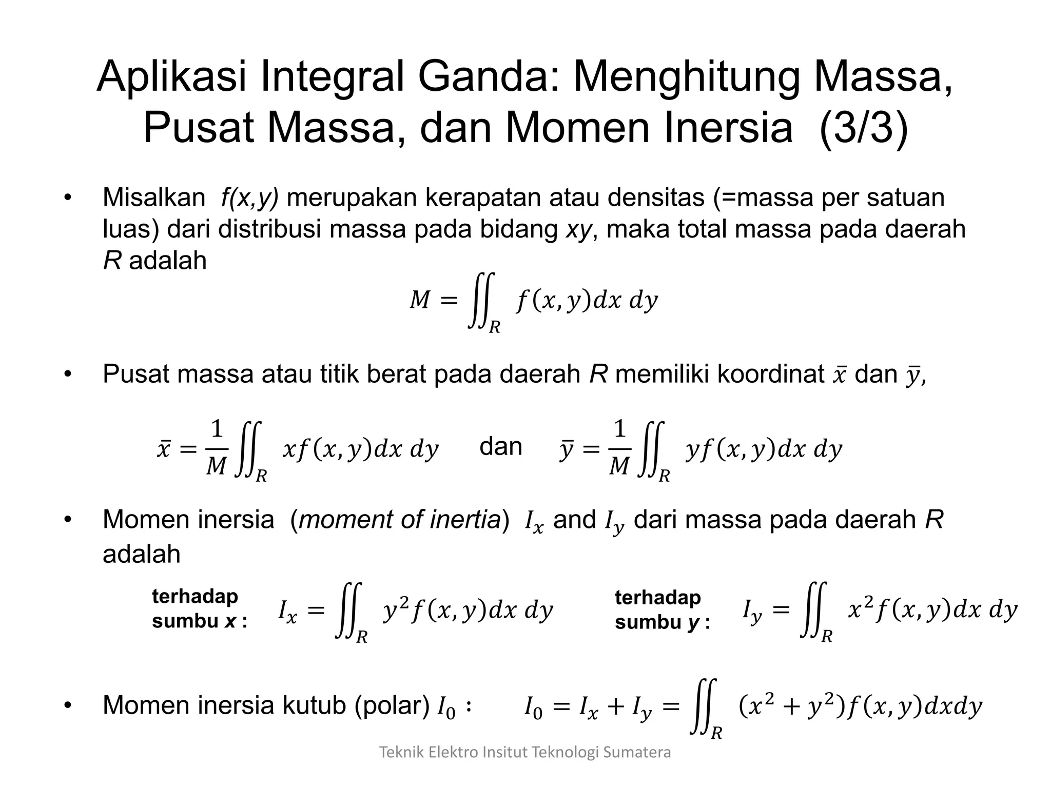 materi untuk Integral Ganda matematika.pptx