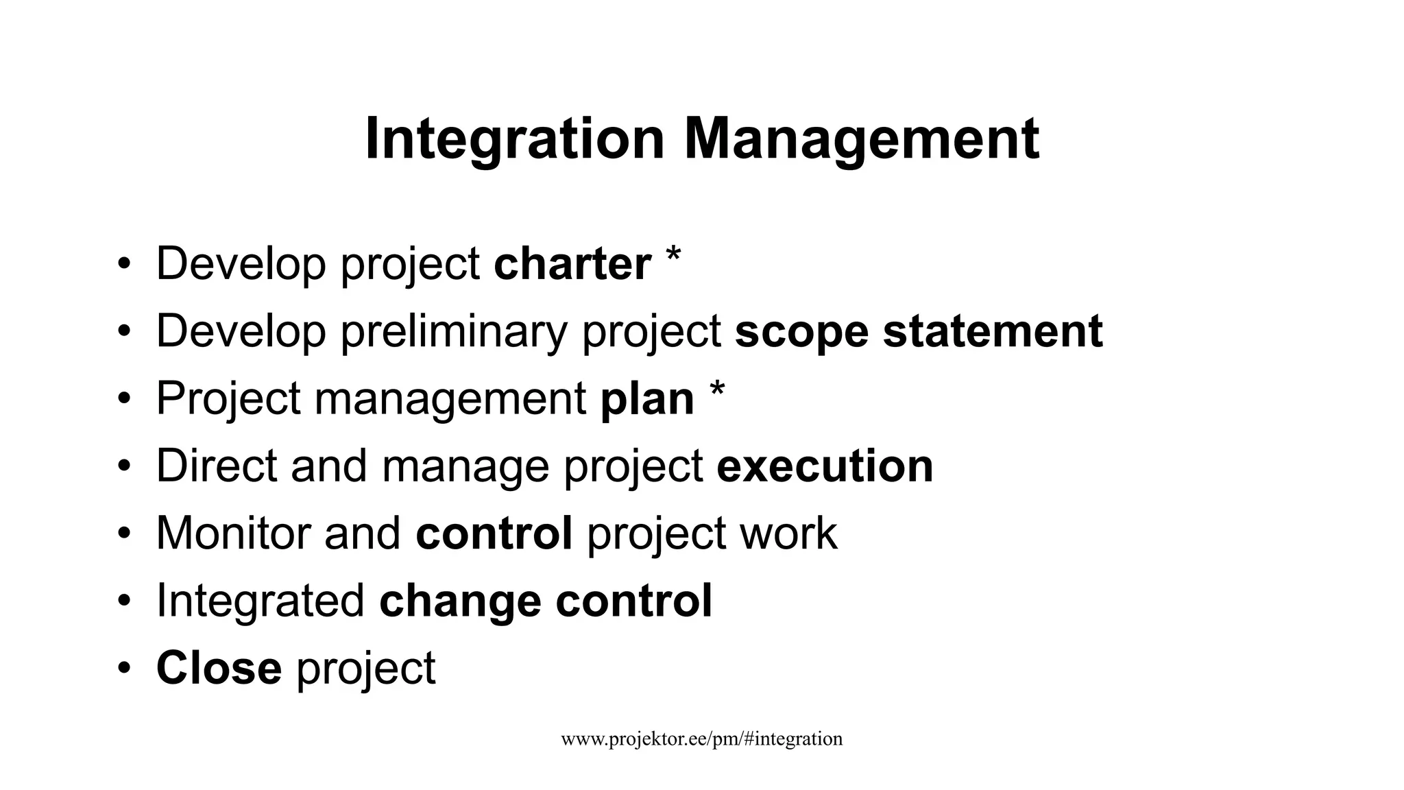 Project Integration Management | PPTX