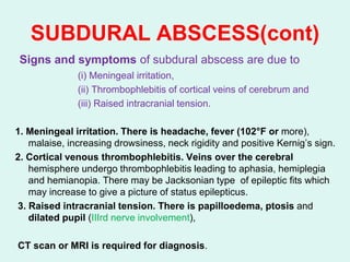 INTRACRANIAL COMPLICATIONS OF CSOM | PPT