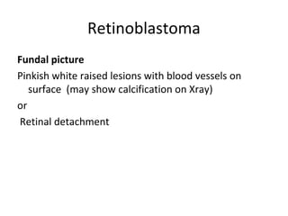 Intraocular Tumours | PPT