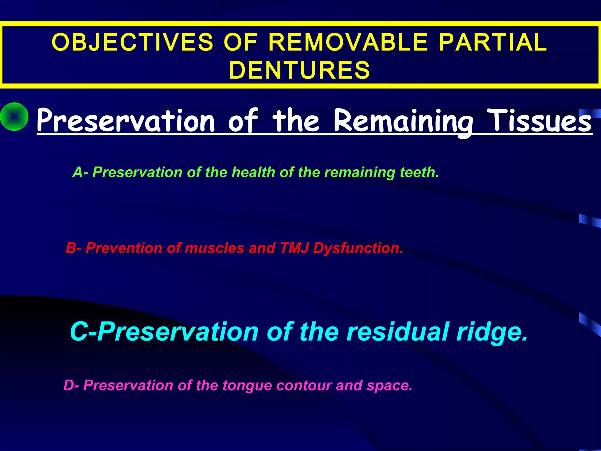 introduction to removable partial denture | PPT