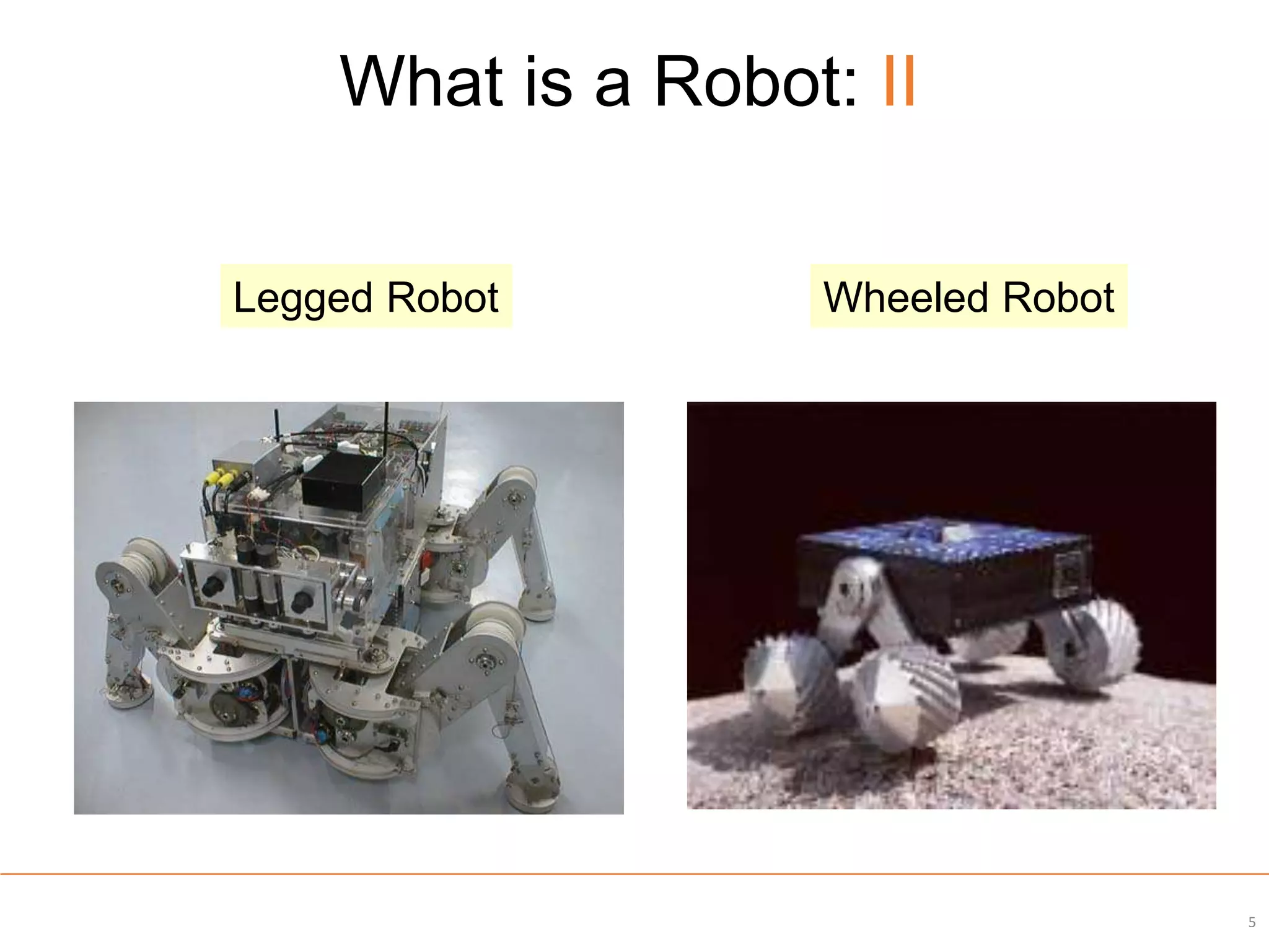 1_1 Introduction to Robotics.ppt | Robotics | Technology & Computing