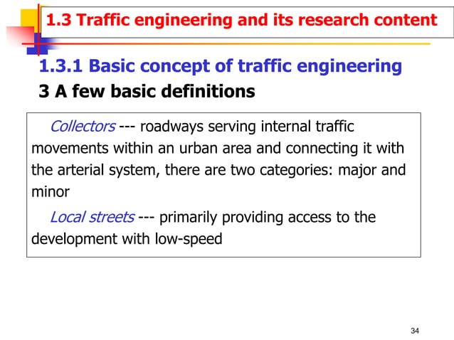 1_1 Introduction to Traffic Engineering.ppt | Civil Engineering ...