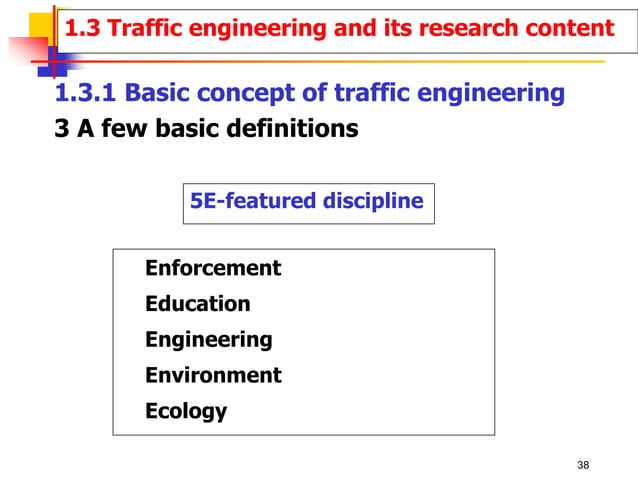 1_1 Introduction to Traffic Engineering.ppt | Civil Engineering ...