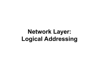 11 IP Addressing computer networks and modes | PPT
