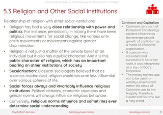 Sociology Super-Notes >> Class XI - Introducing Sociology ...