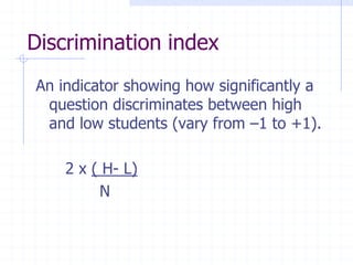 evaluations Item Analysis for teachers.pdf