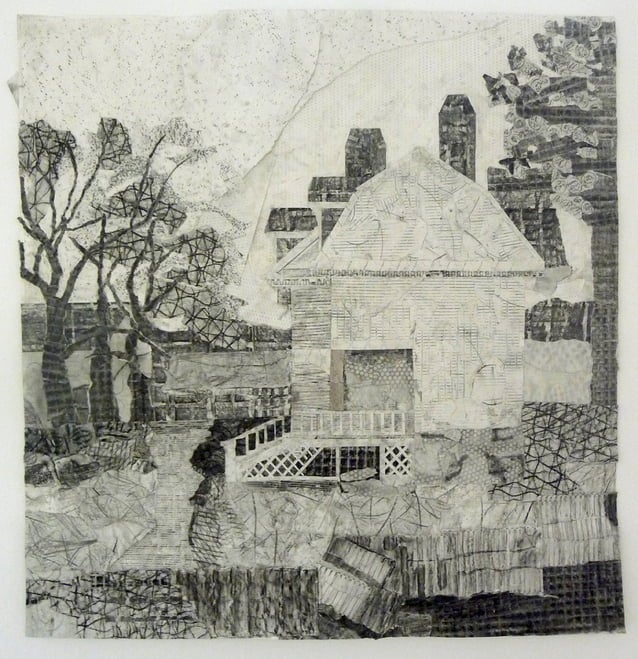 11 jan johnson collage_frottage_landscape | PDF