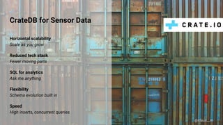 Get Started with CrateDB: Sensor Data | PPT