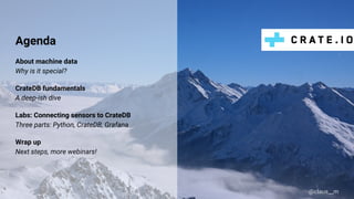 Get Started with CrateDB: Sensor Data | PPT