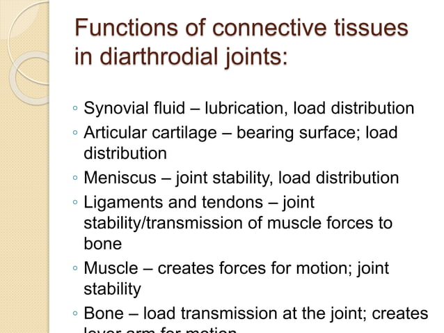 11 joints and motion | PPT