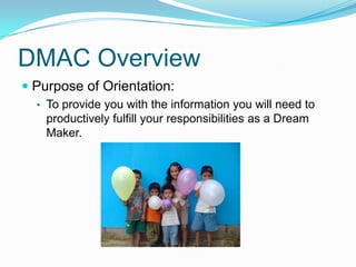 DMAC Orientation Powerpoint | PPTX