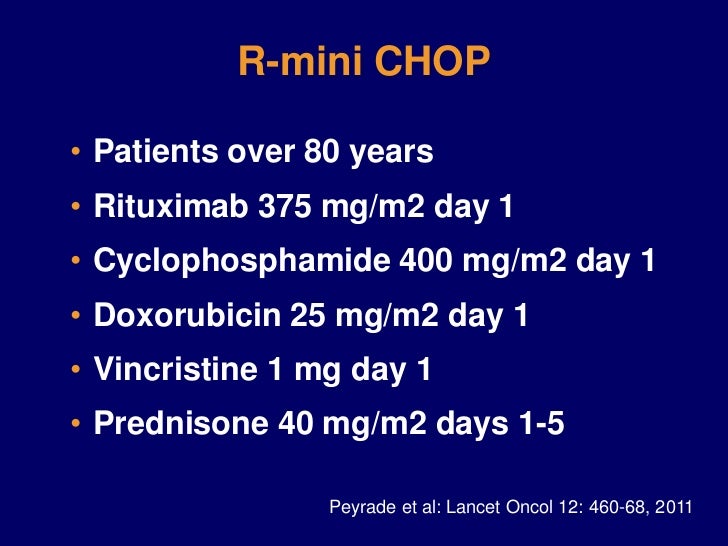 LLA 2011 - J.M. Vose - Treatment of lymphomas in elderley patients
