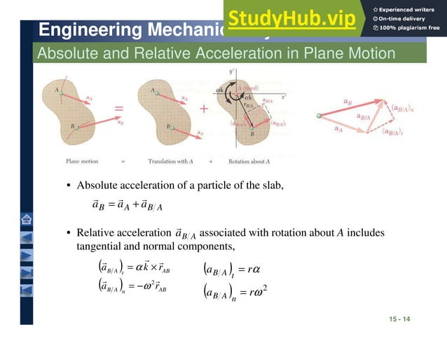 11 Kinematics Of Rigid Bodies | PDF