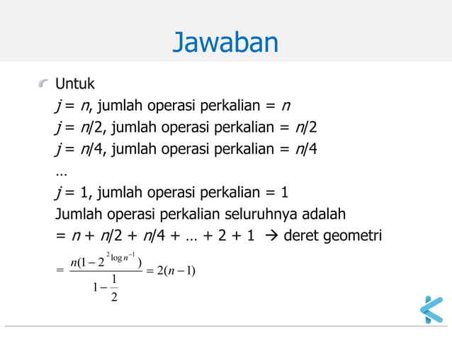 Matematika Diskrit - 11 kompleksitas algoritma - 02 | PDF