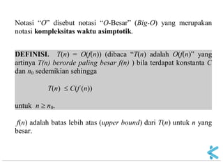 Matematika Diskrit - 11 kompleksitas algoritma - 03 | PDF