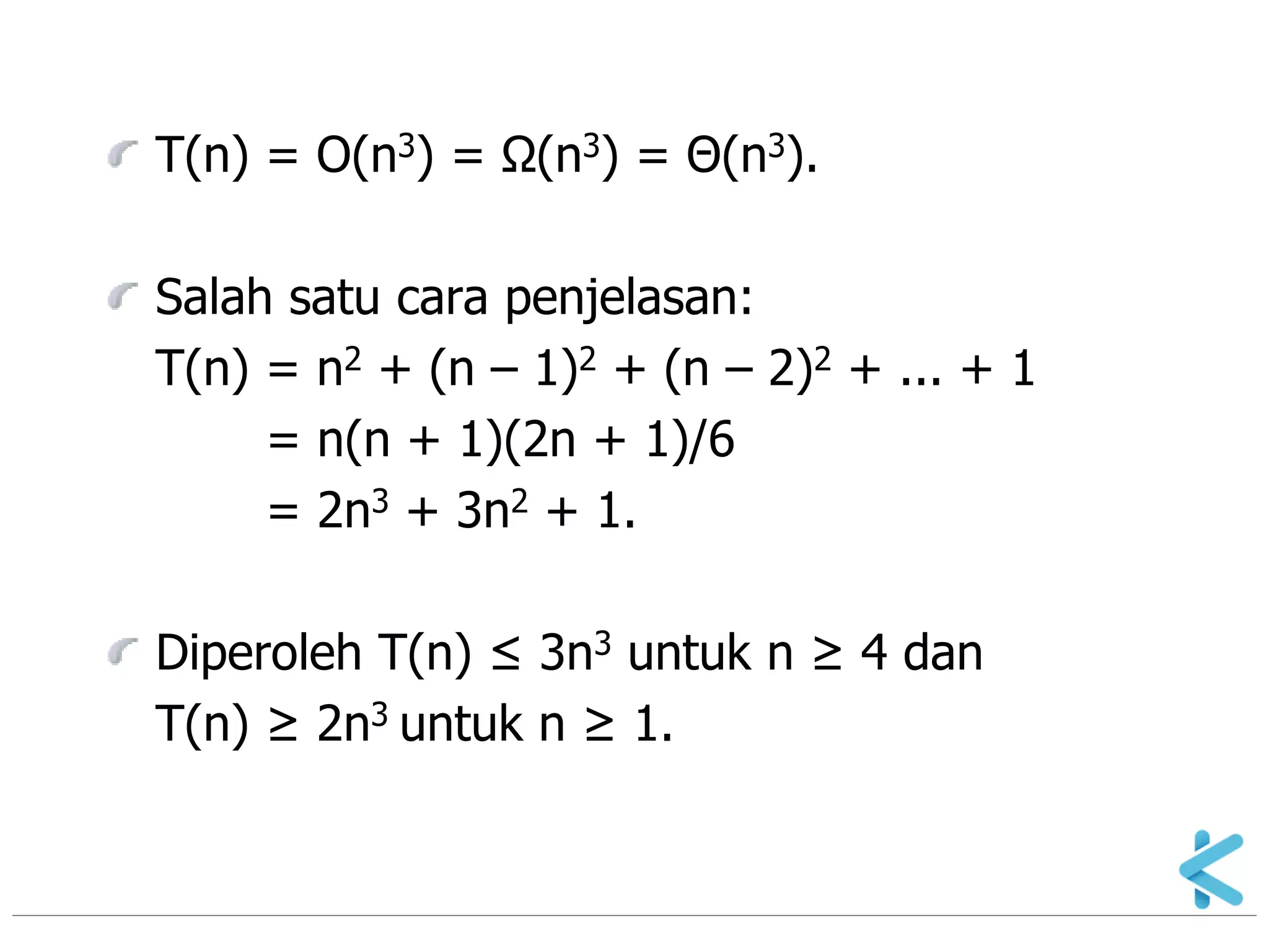 Matematika Diskrit - 11 kompleksitas algoritma - 04 | PDF