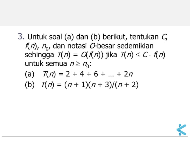 Matematika Diskrit - 11 kompleksitas algoritma - 04 | PDF