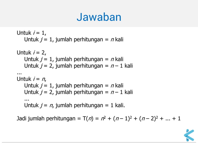 Matematika Diskrit - 11 kompleksitas algoritma - 04 | PDF