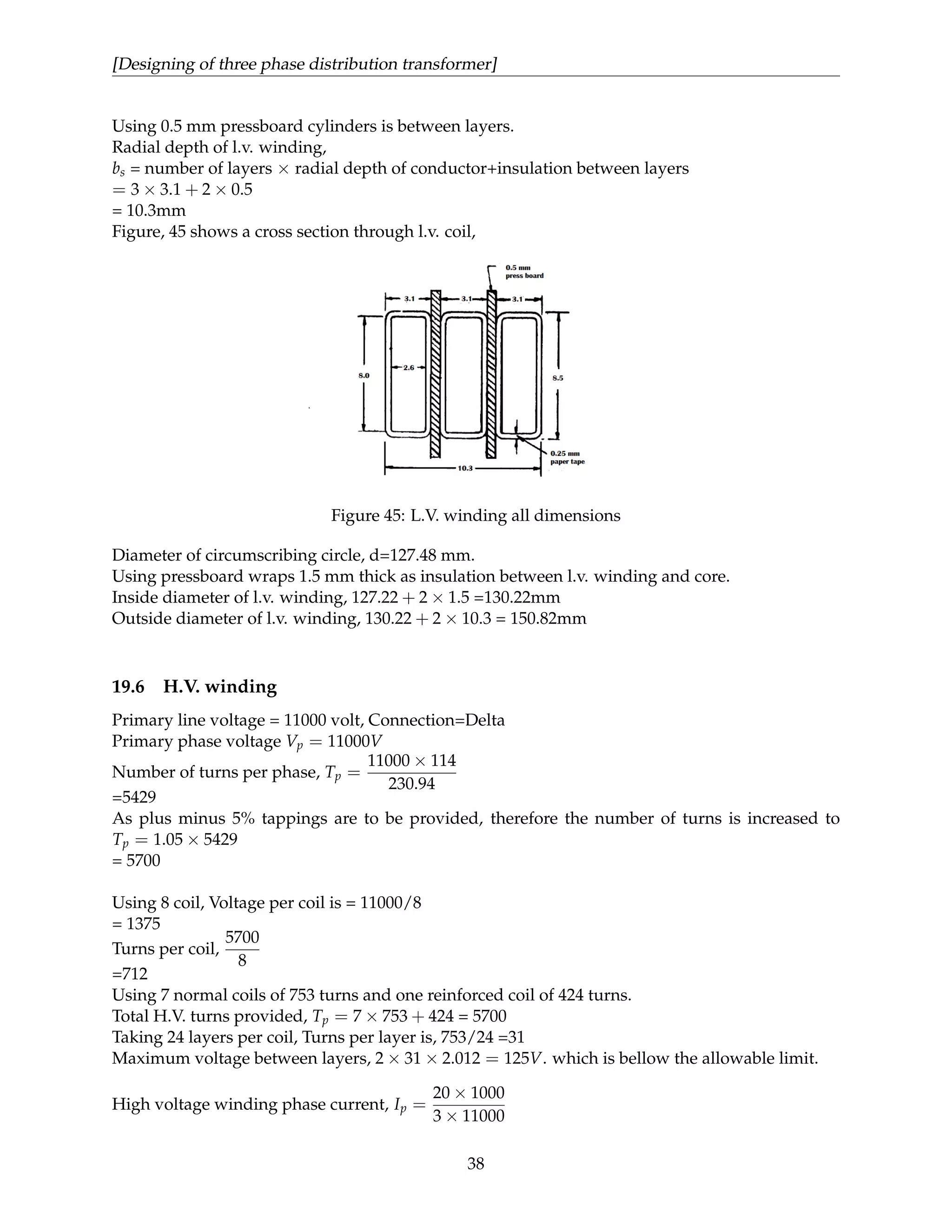 11kVby400v, 20kVA three phase core type distribution transformer. | PDF