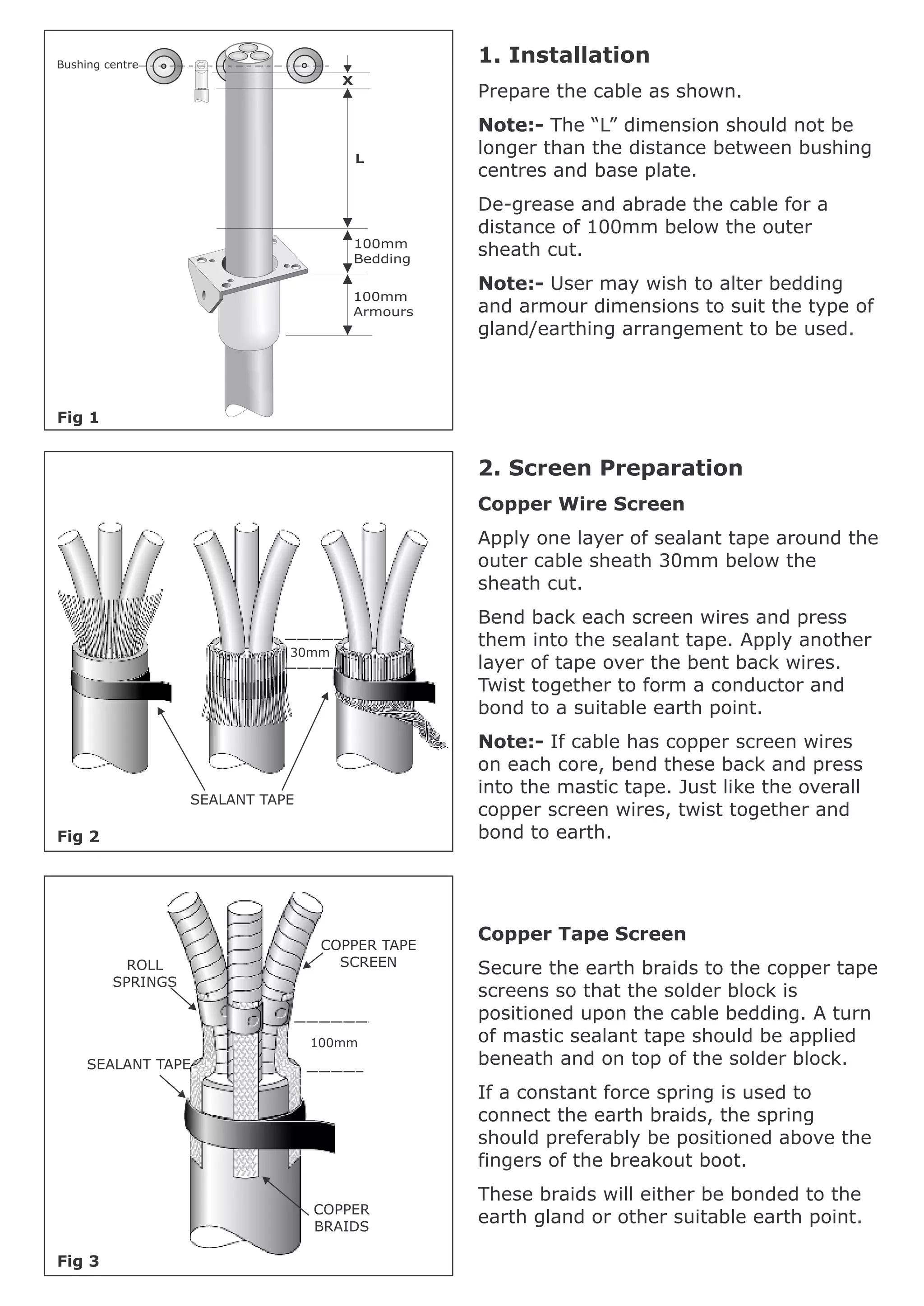 11kV Cable Termination Heat Shrink Kits 3 Core 16-25sqmm SPS 3TIS-12X-A ...