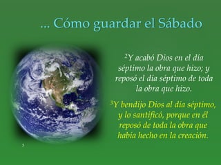 11/20. Como Se Debe Guardar El Sábado (ESTUDIO DE LA BIBLIA LA FE DE ...